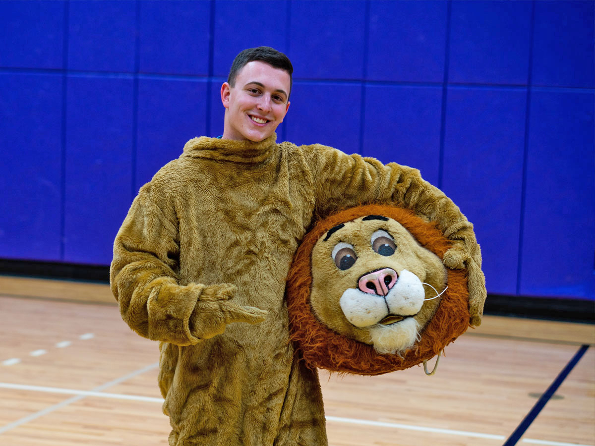 The Furry Fun of Being Griff the Emerson College Lion - Emerson Today