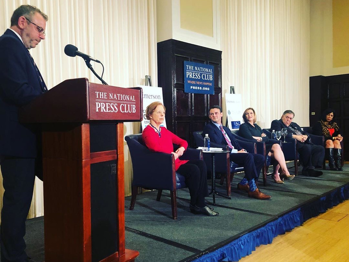 One Year Out: Emersonians Talk 2020 at the National Press Club ...