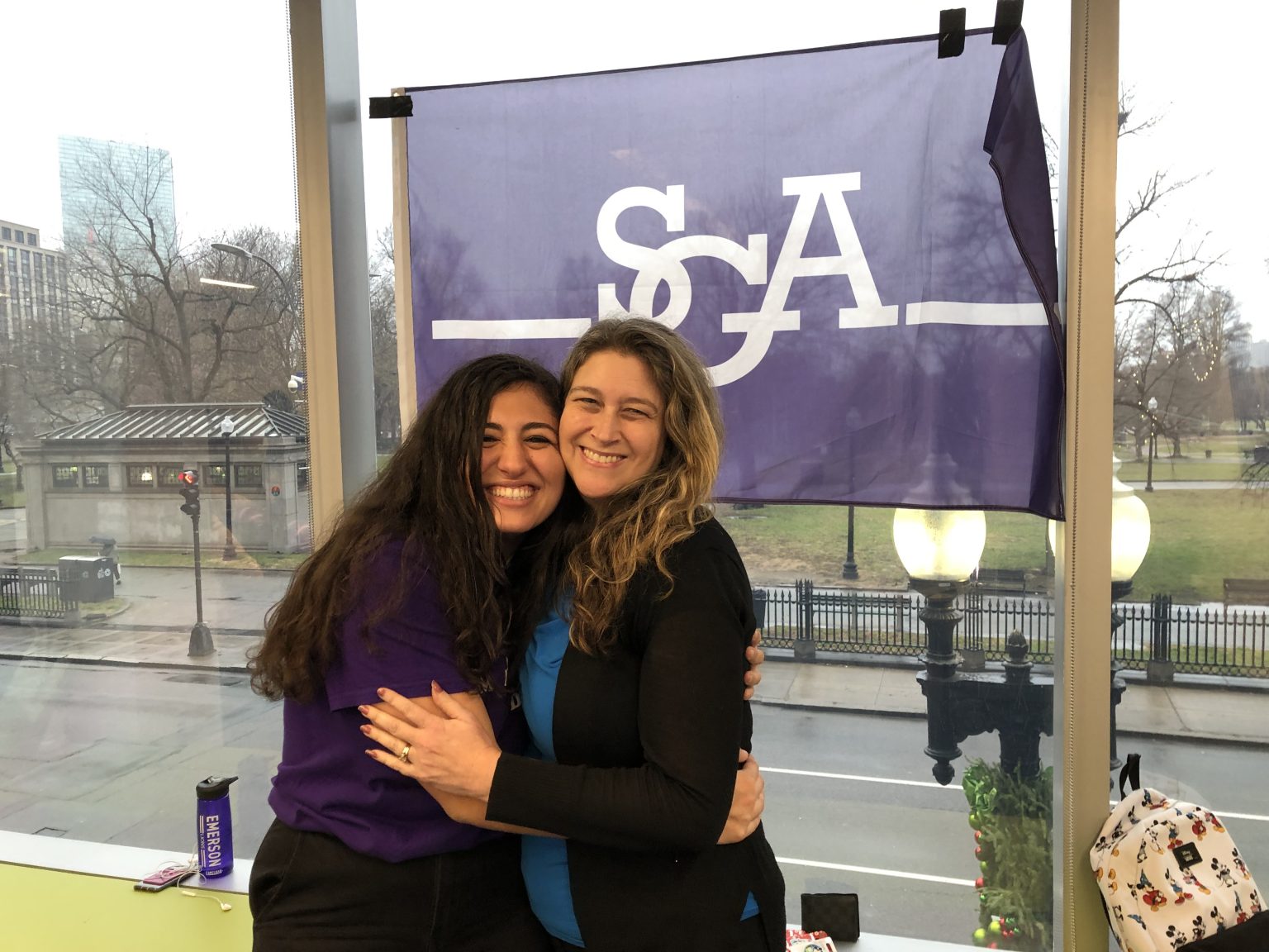 Students Salute Sharon Duffy After 19 Years of Advising SGA - Emerson Today