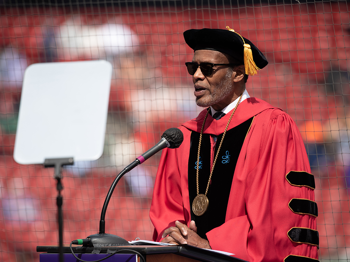 At Commencement, Talk of Perseverance, Care, Grit - Emerson Today