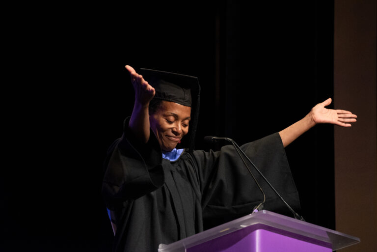 Graduate Students Celebrate Hooding Ceremonies In-Person - Emerson Today