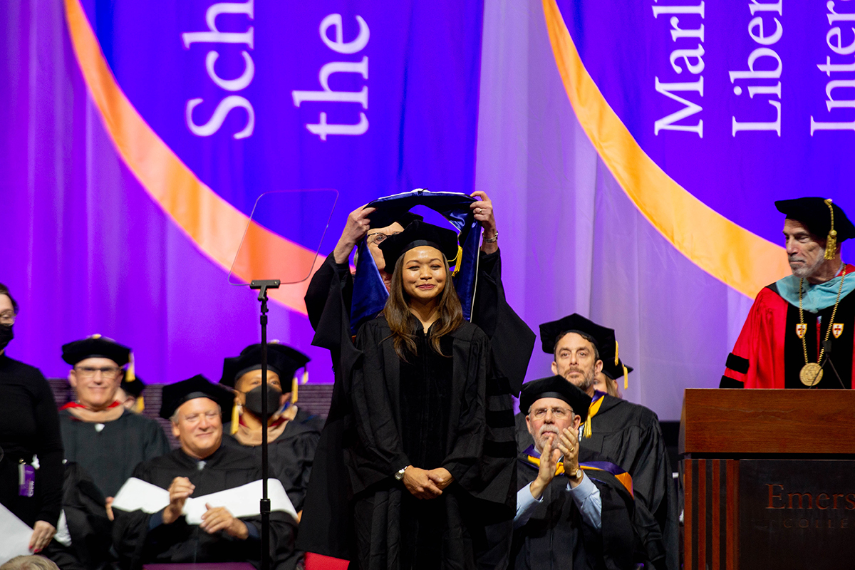 Adele Lim ’96 and a Life in Three Acts: Commencement 2022 - Emerson Today