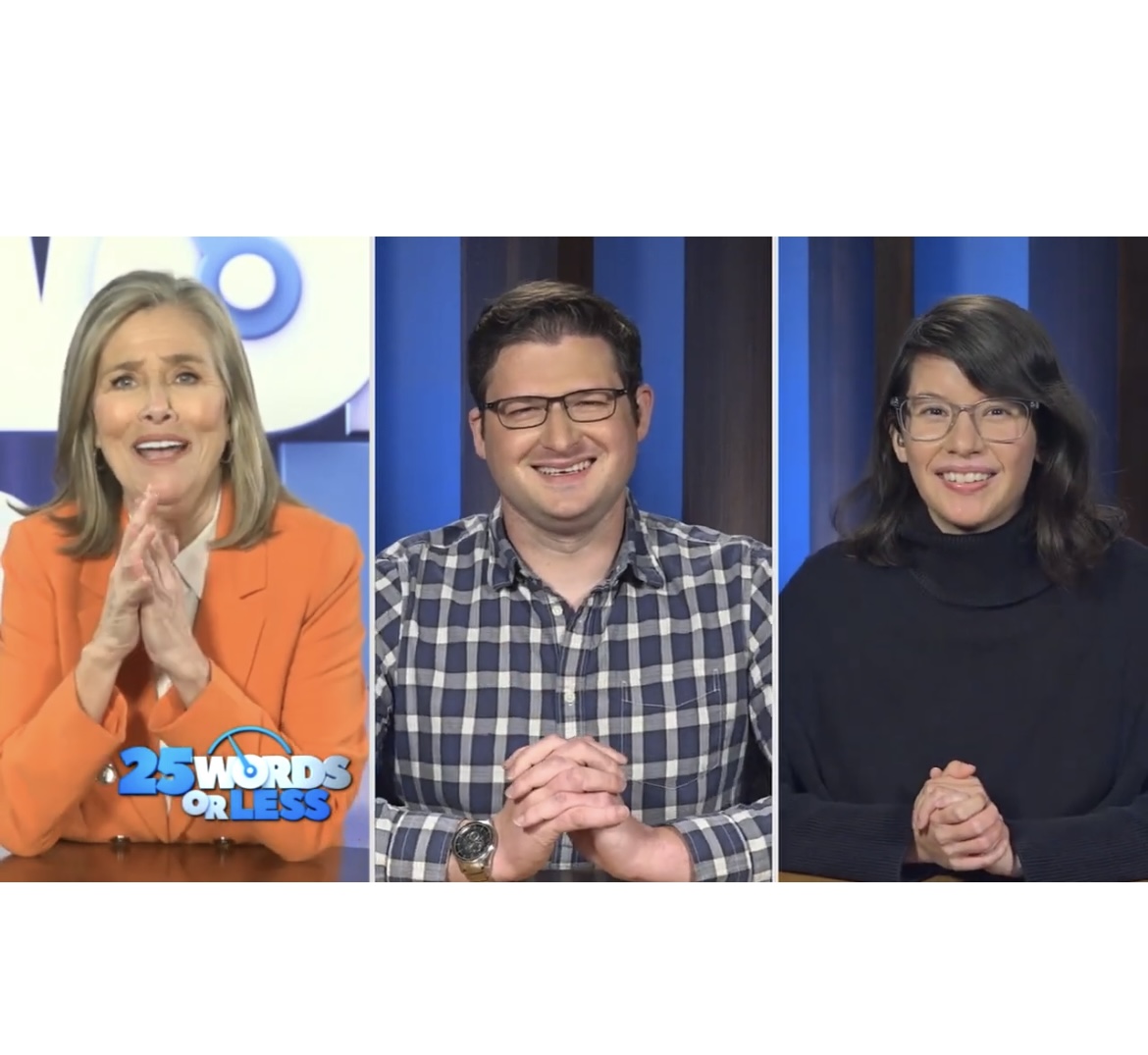 Alums Ride College Camaraderie to Victory on '25 Words or Less ...