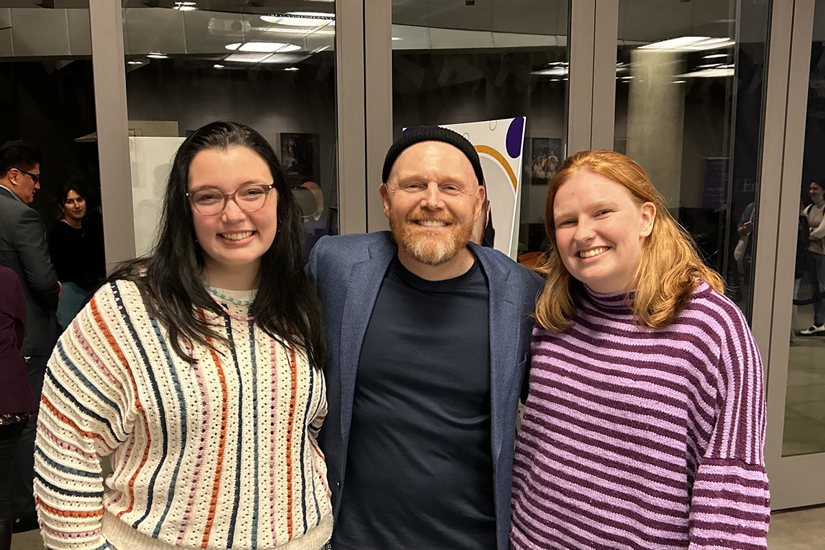 Standup Guy: Bill Burr '93 Shares Advice, Laughs with Comedy Students ...
