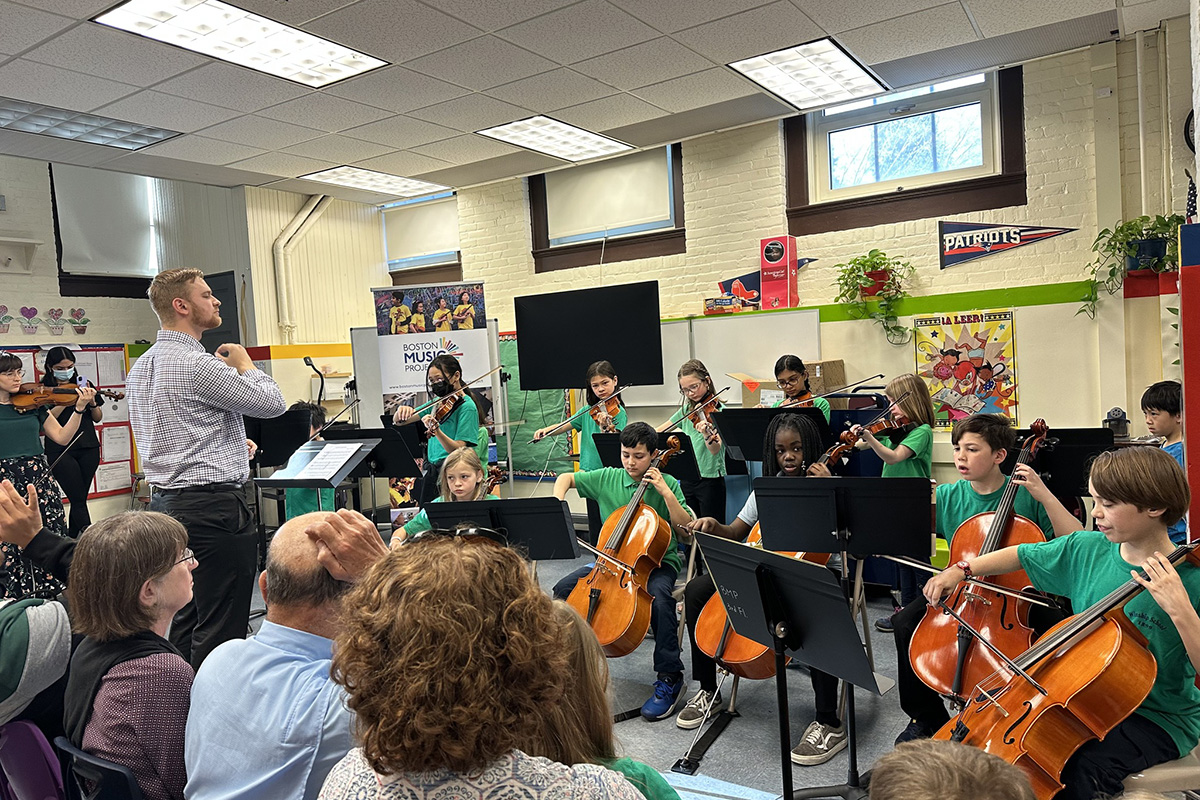 Schroeder Makes 'Music' with BCE Program and Nonprofit - Emerson Today