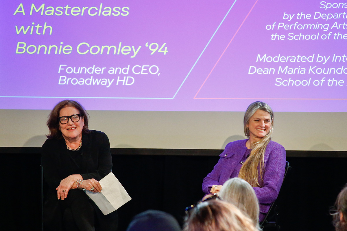 Comley, MA '94 Stresses Resilience, Versatility in Performing Arts ...