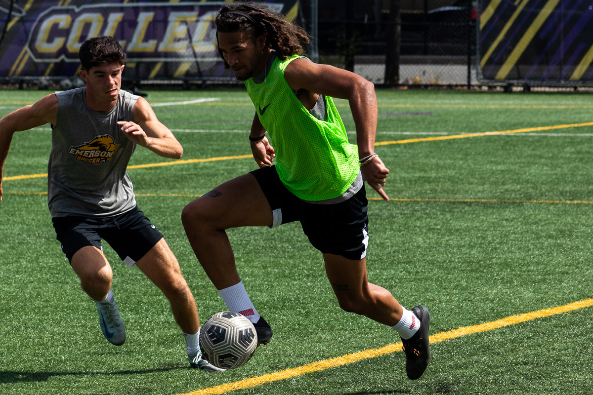 Sweat, Strategy, and Success: Inside Emerson College’s Soccer Training ...