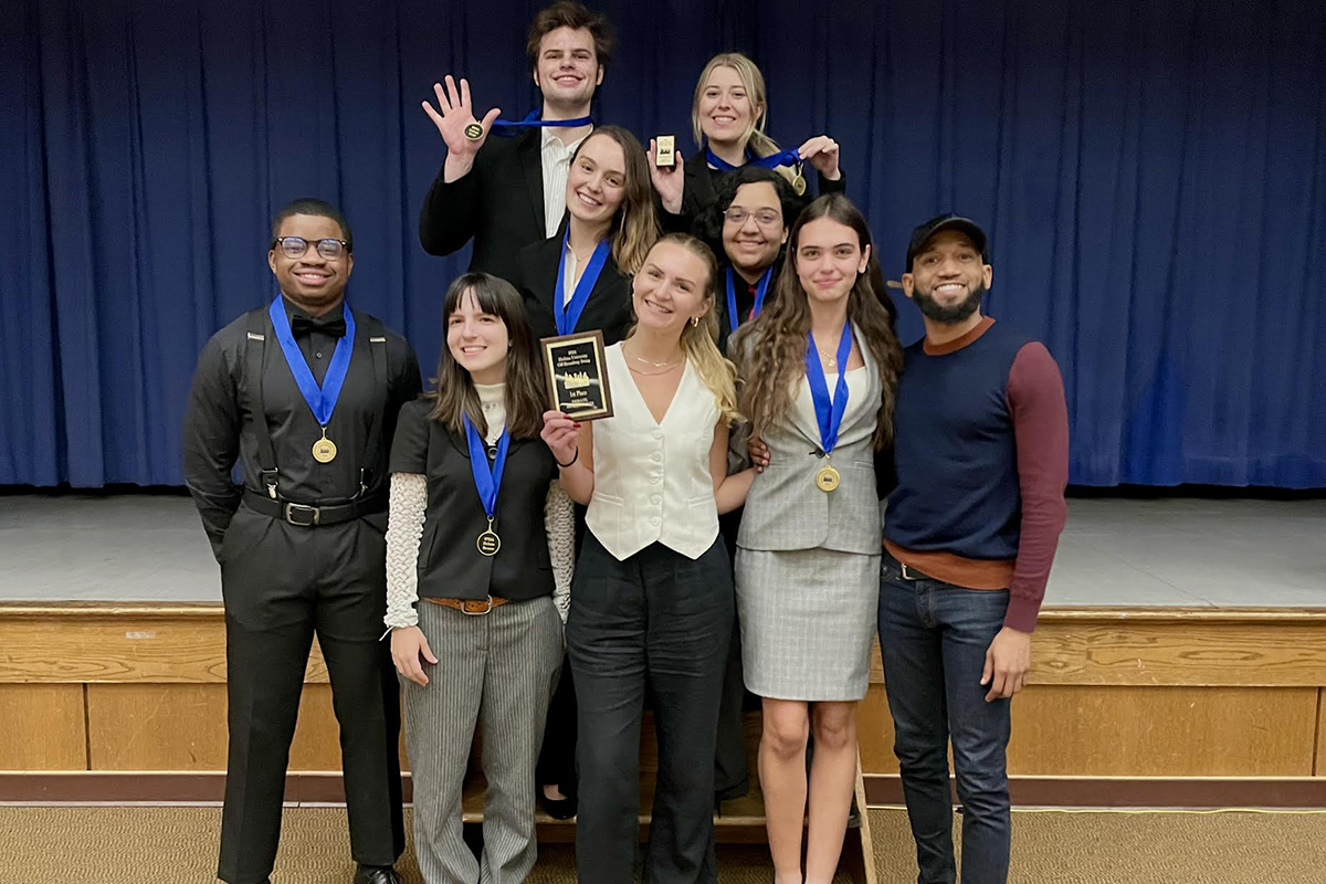 Emerson Forensics Team Wins Gold at Off-Broadway Tourney - Emerson Today